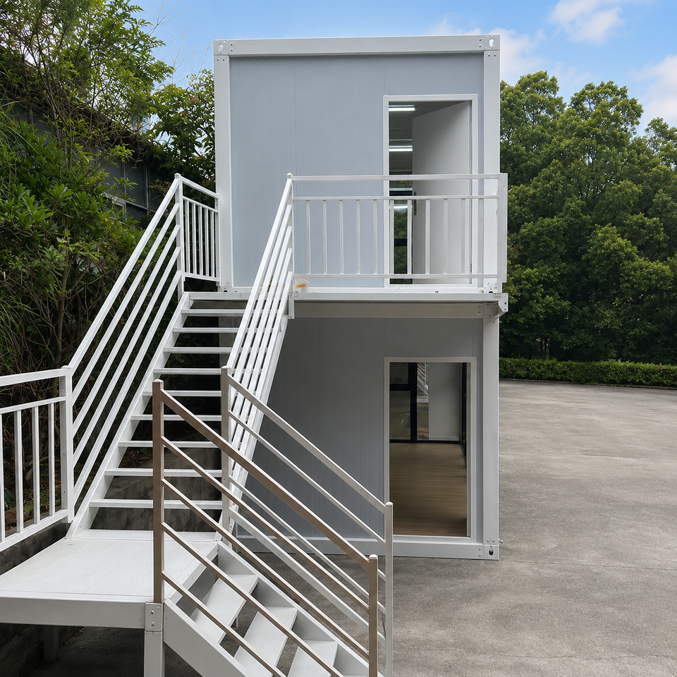 Modular Prefabricated Container House with Aluminum Alloy Windows Easy ...