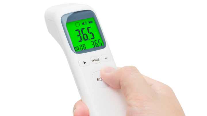CE Approved Body Temperature Digital Infrared Thermometer Fever Measure ...