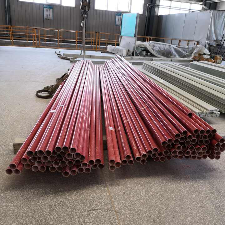 Fiberglass Scaffold Round Tube FRP/GRP Build, Weather-Resistant for ...