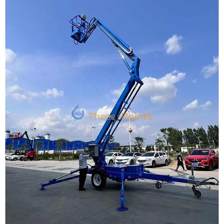 2026 New Model 10m 16m 20m Electric Aerial Working Man Spider Cherry ...