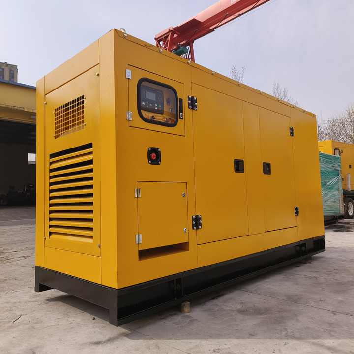 Silent Diesel Power Generator Set for Constant Output Industrial Power ...