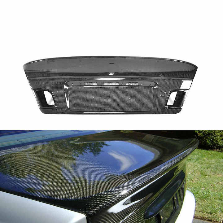 E46 Carbon Fiber Rear Trunk - BMW E46 Auto Parts Upgrade