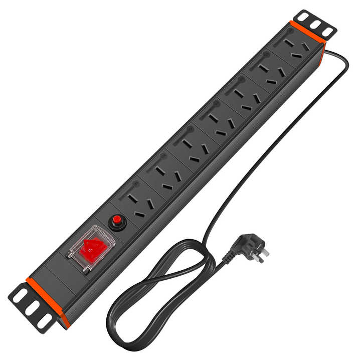 Australian Industrial Power Strip Pdu Power Distribution Unit 7 Socket ...