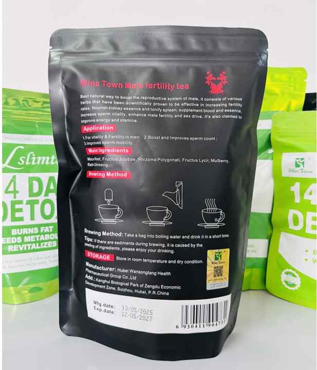 Winstown men energy Male Fertility Tea Ginseng maca Fresh Kidney ...