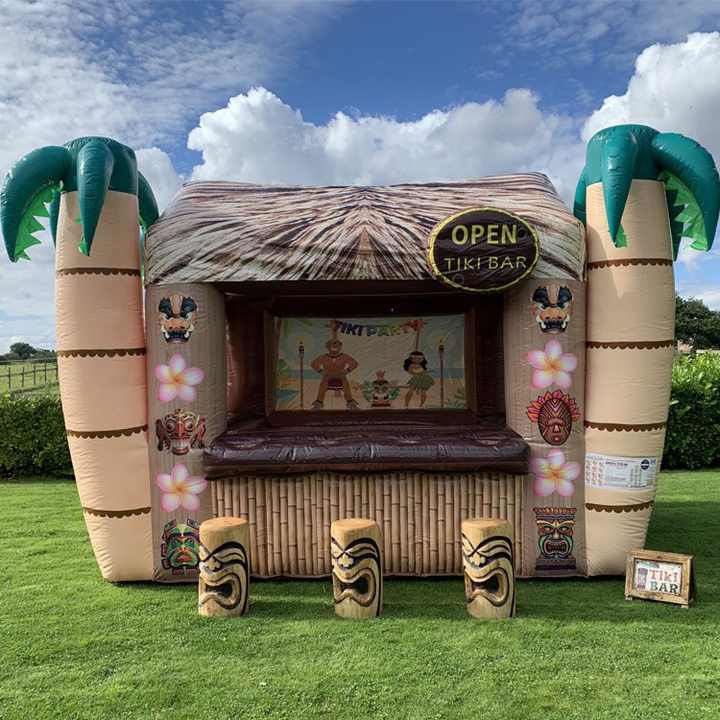 Portable Tiki Concession Hut - Perfect for Outdoor Parties