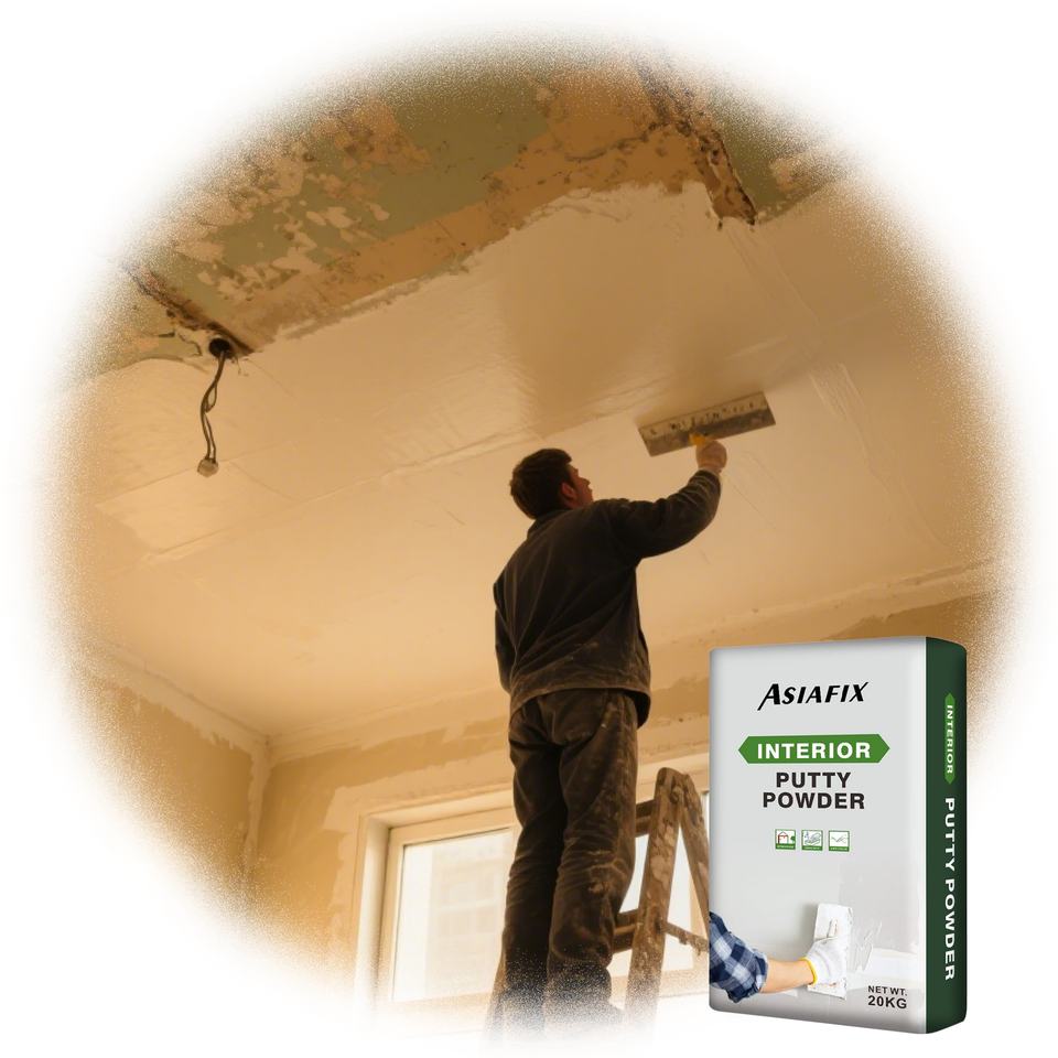 White Exterior Wall Crack Resistant Putty Special Putty Powder| Alibaba.com