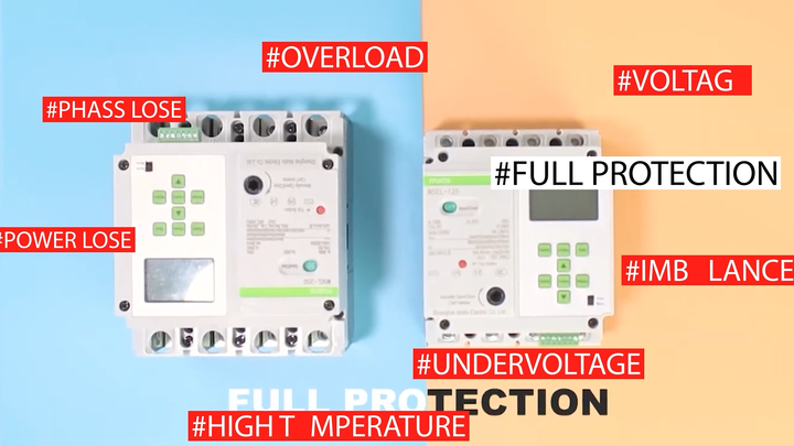 Smart Recloser 125A - Electronic MCCB with RS485 Control
