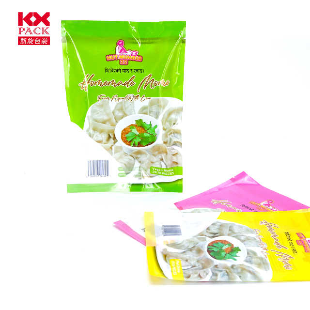 Custom Plastic Bags Food Packaging Bags Frozen Food Bag Dumpling ...