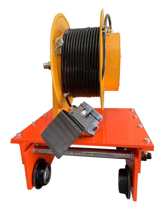 Industrial durable Spring Cable Reel for Cable Contraction and Release ...