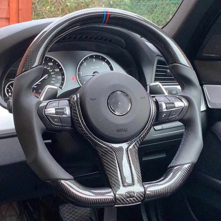 Carbon Fiber Bmw F30 Steering Wheel