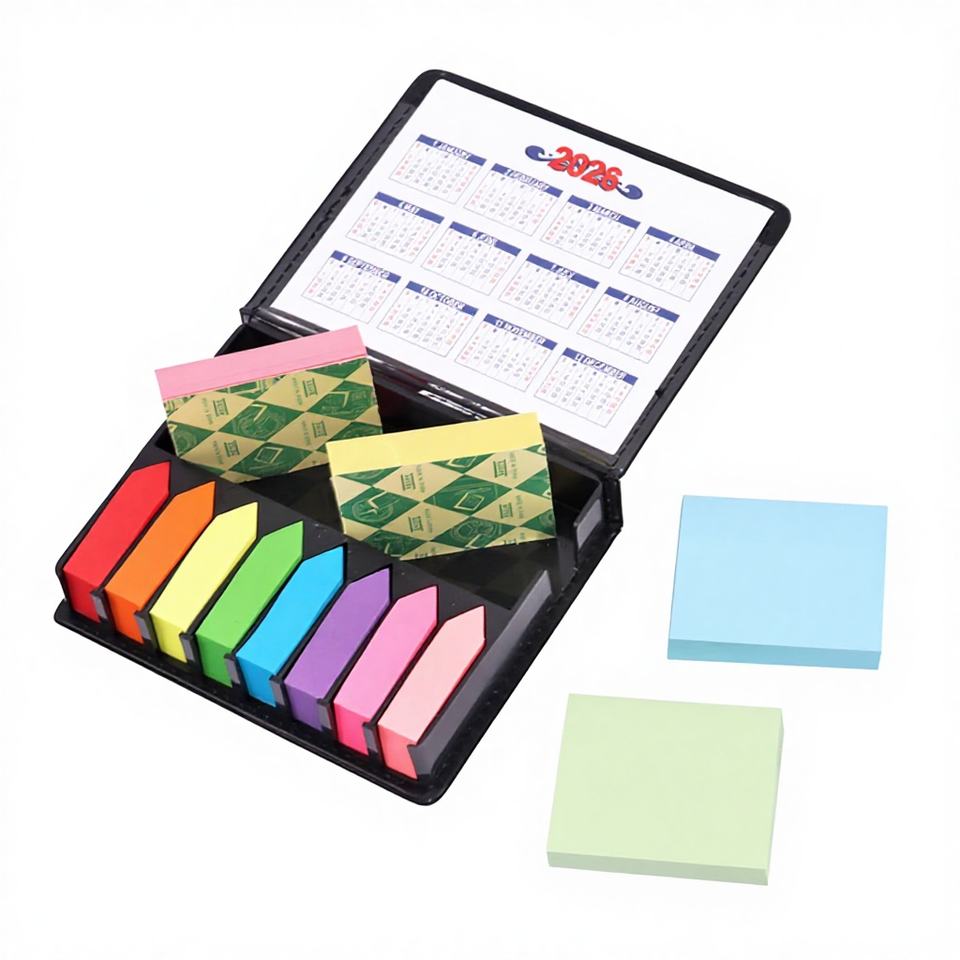 FOSKA Annotations Tabs Reusable Sticky Notes Page Marker Set for Office ...