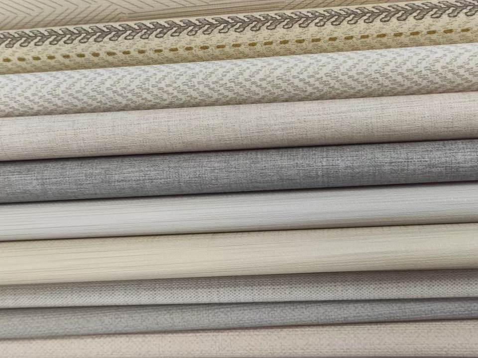 Decorative Cloth Pattern PVC Sheet - Waterproof & Soft Touch