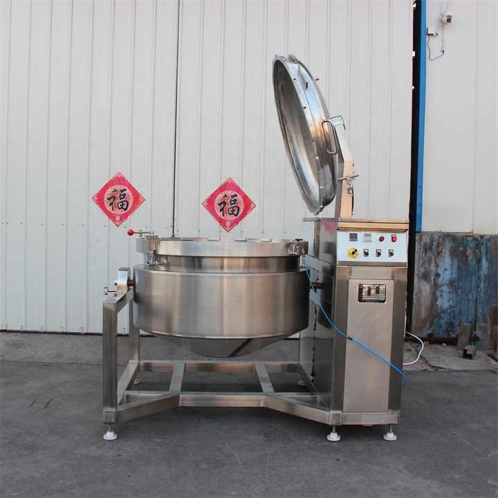 500L Automatic Industrial Induction Heating Pressure Cooker