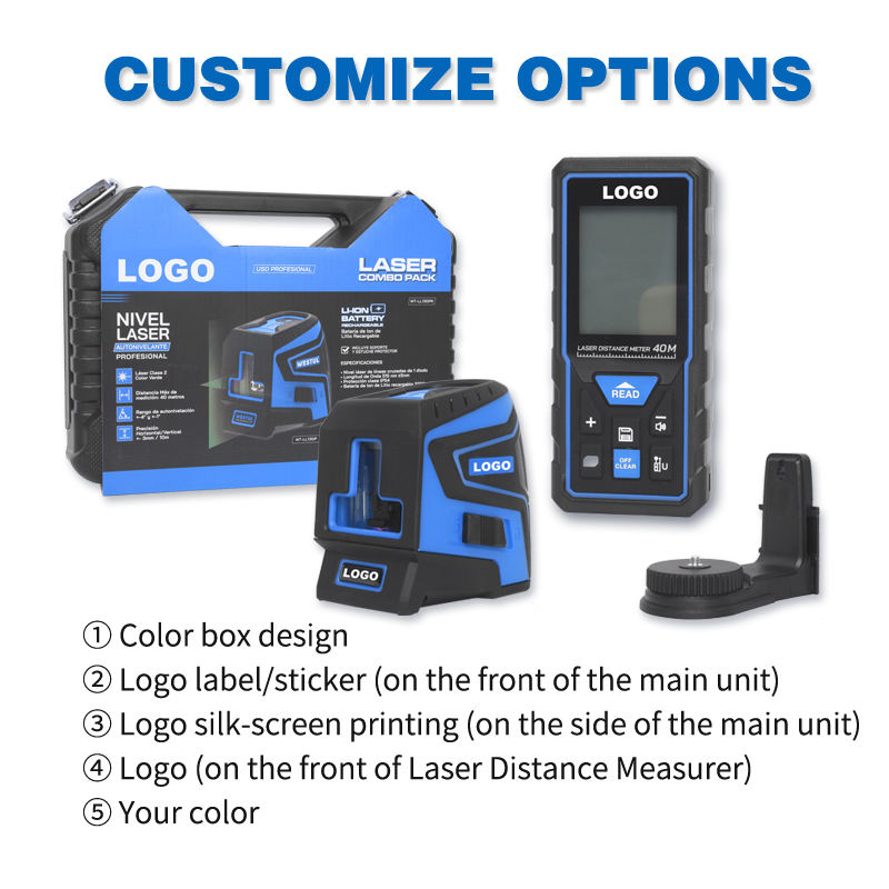 OEM Cross Line Laser Level Kit, Green Beam 515nm, IP54, 2200mAh Li-ion ...
