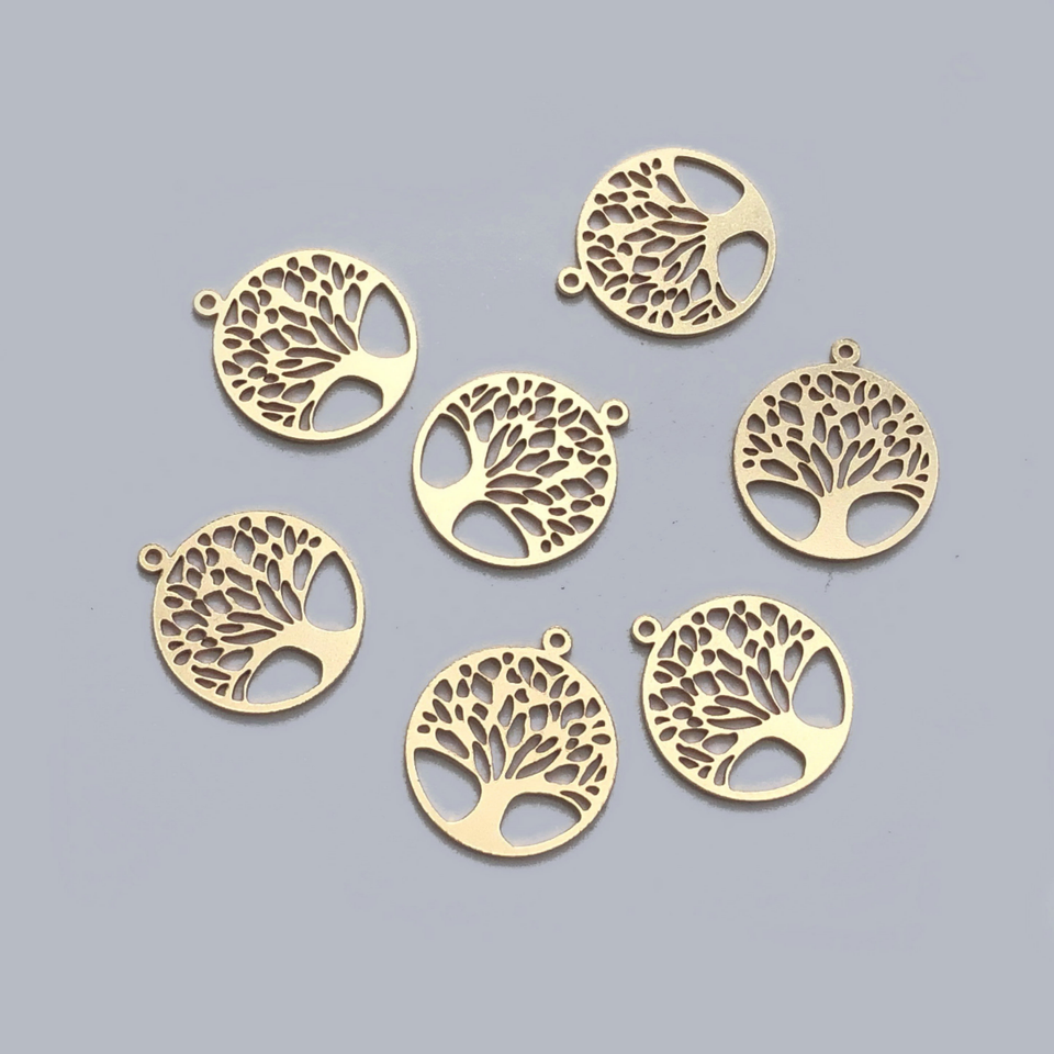 Shop Our Trendy Tree of Life Pendant Charms for DIY Earrings