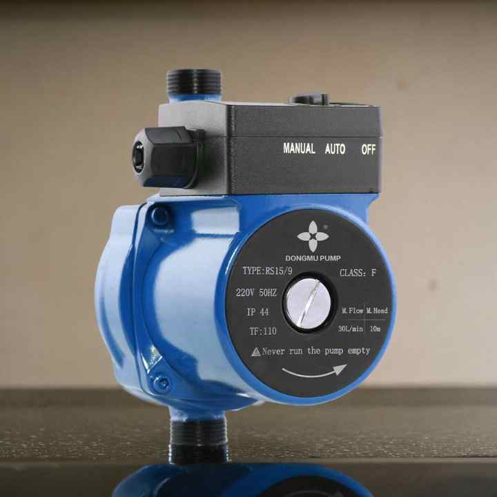 DONGMU RS15-9 High Pressure Home Domestic Bathroom Circulating Booster ...