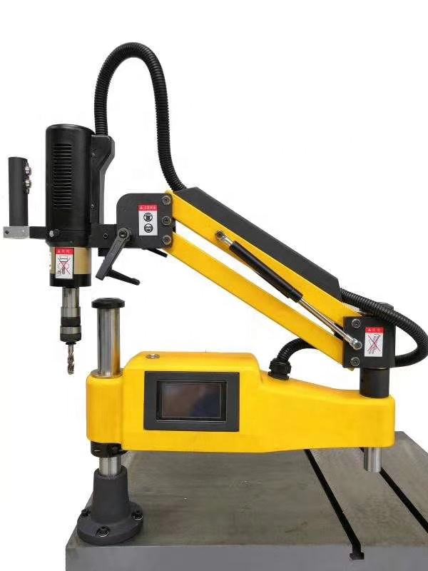 M3-M16 Electric Tapping Machine with Flexible Arm, 1200rpm Ansi Collets ...