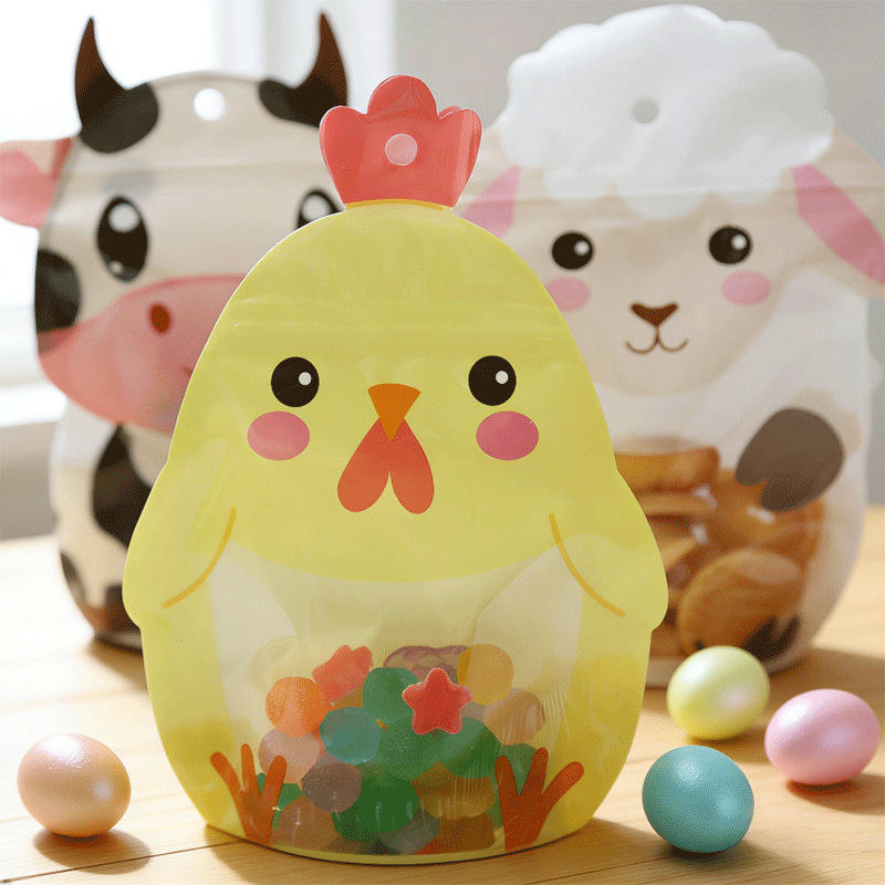 Cross-Border Easter Cartoon Cow Sheep Hand-Held Sealed Composite ...