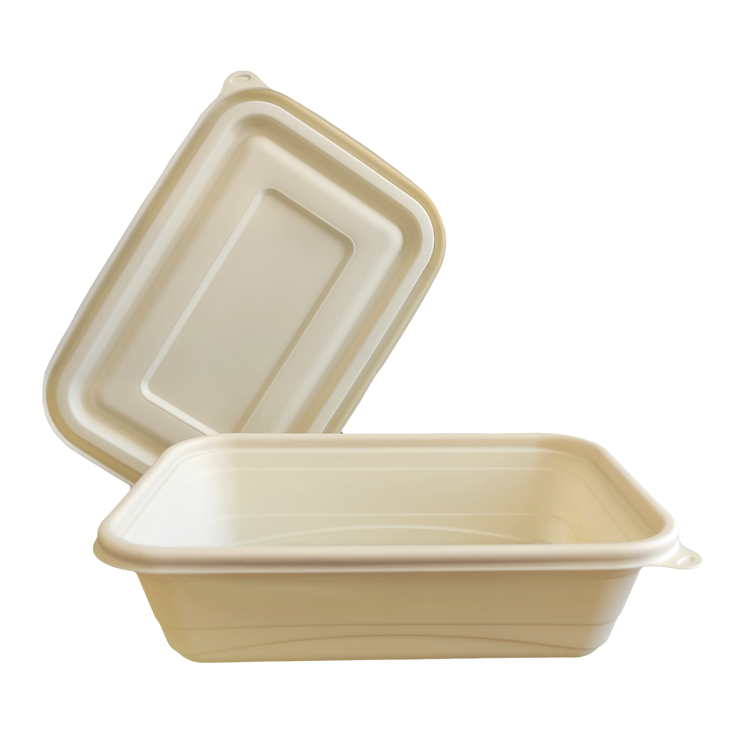 Biodegradable Corn Starch Tableware Disposable Food Containers Takeaway ...