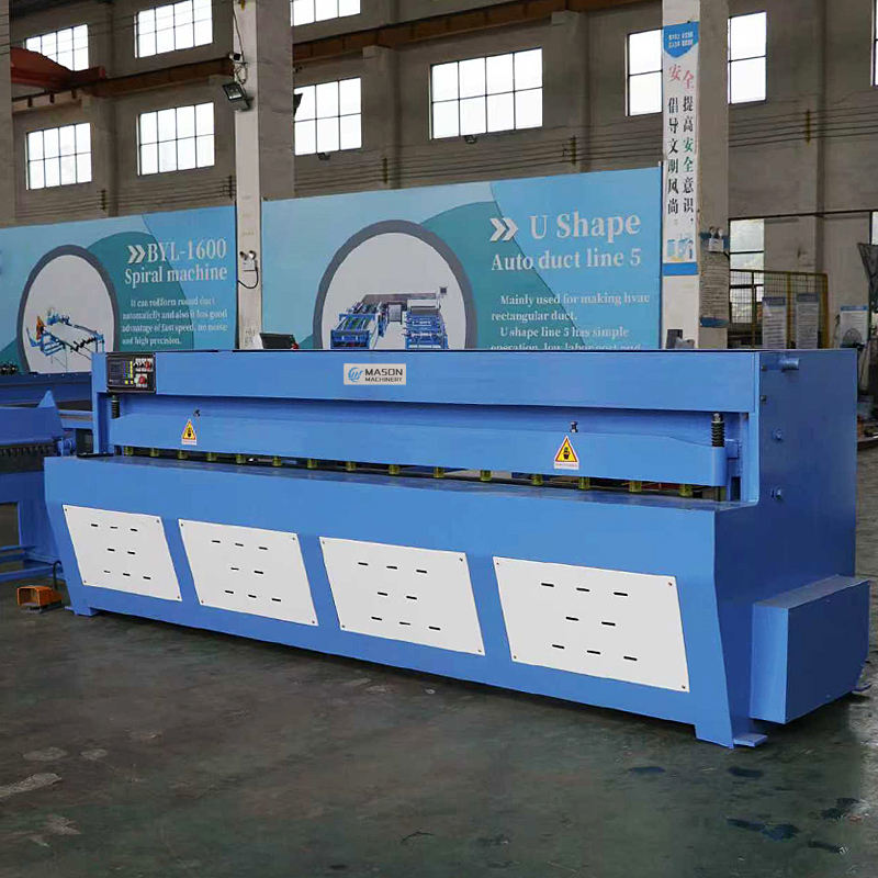 Hvac Duct Machine Electric Shearing Machine with MD11 Control System ...