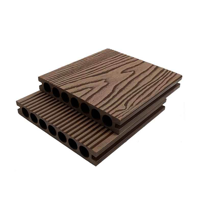 Modern 3D Hollow Embossed Square Decking Waterproof Wood Outdoor ...