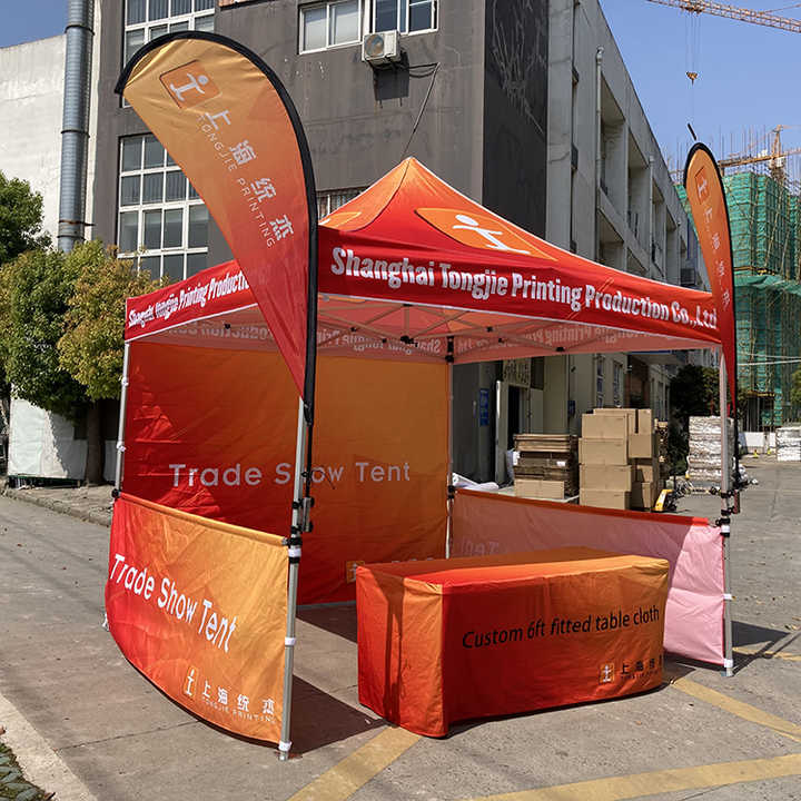 Portable 10x10ft Steel Frame Tent Indoor/Outdoor Exhibition Booth for ...
