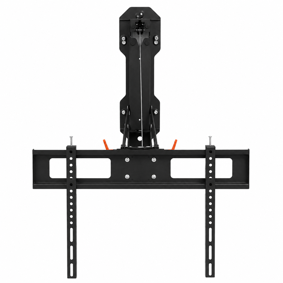 Electric Motorized Fireplace TV Mount Pull Down Wall Bracket for 32-85 ...