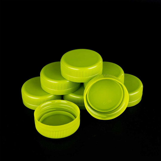 38 mm PE Plastic Screw Caps for Beverage Bottles PP Material Water ...