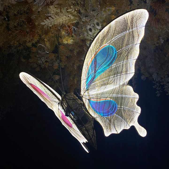 Colorful Butterfly LED Party Lighting Decoration for Weddings & Events