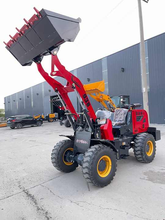 Diesel Shovel Loaders with Four-Wheel Drive for Construction Sites ...