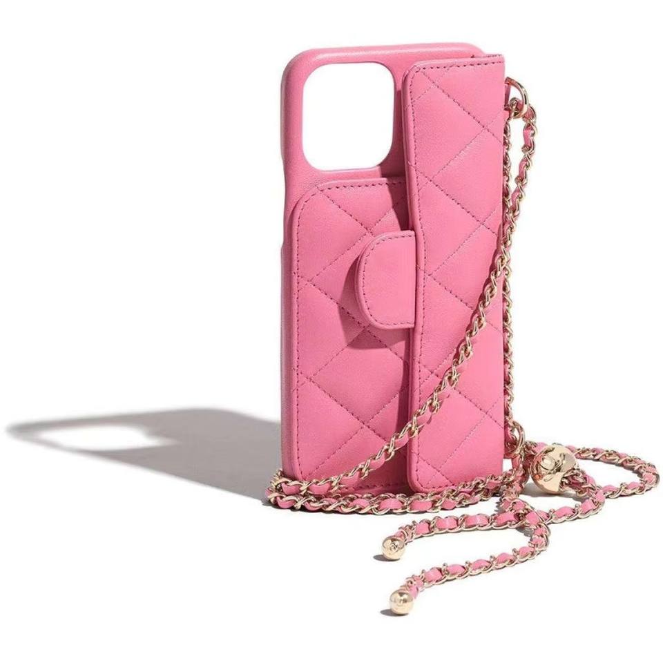 Caviar Texture Card Holder Phone Case, European & American Trendy Style ...