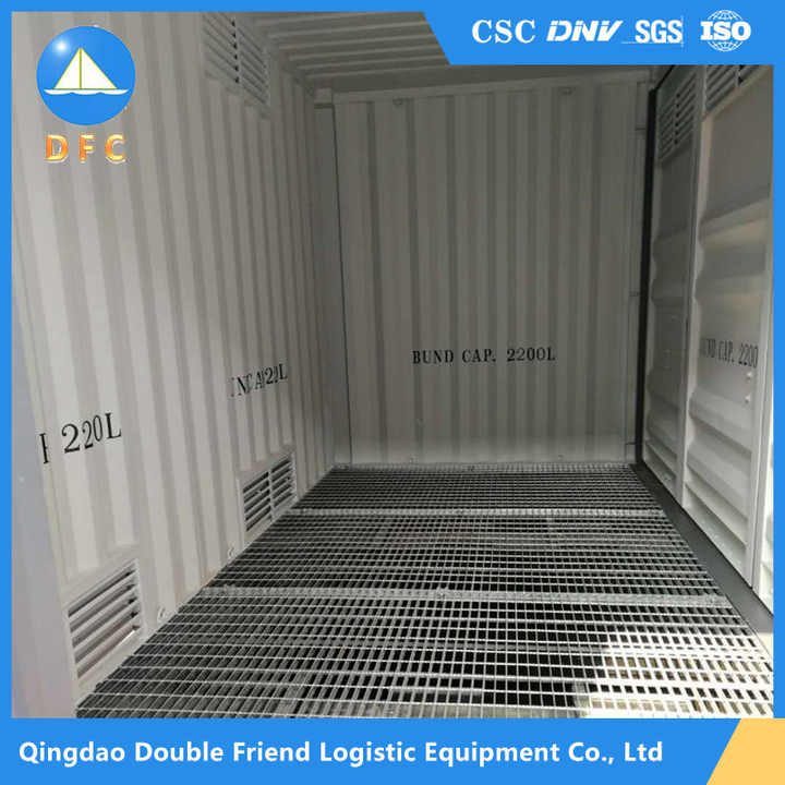 20ft New Steel Aluminium Shipping Container Side Open Dangerous ...