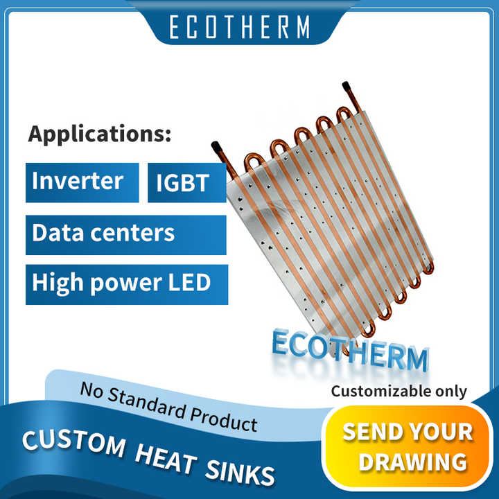 Custom Wholesale Heatpipe Heatsink Liquid Coolant Plate