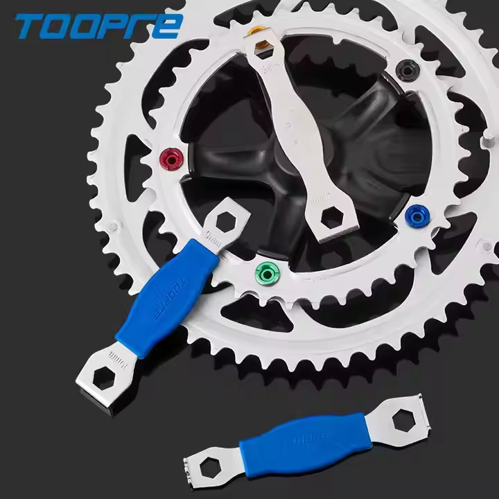 TOOPRE One-Piece Screw Steel Disc Nail Wrench Bike Removal and Road ...
