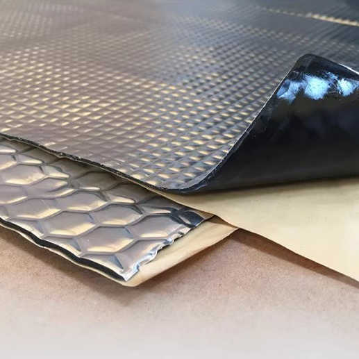 2.5mm Black Insulation Soundproof Damping Board for Car Pipe with ...