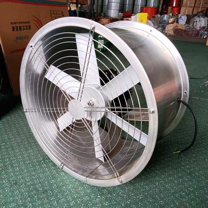 Full Stainless Steel Axial Flow Fan SF-500 2900RPM 220V/380Vmarine ...