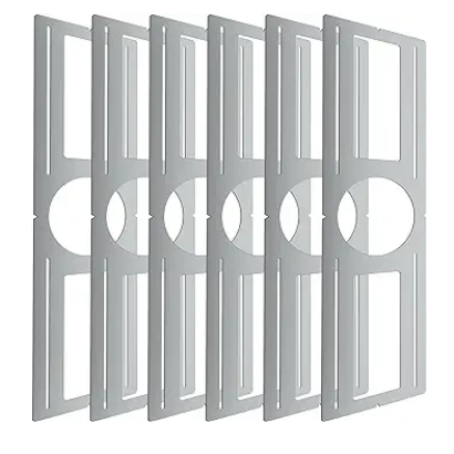 Galvanized Metal Plate For Recessed LED Light Fixture Mounting Bracket ...