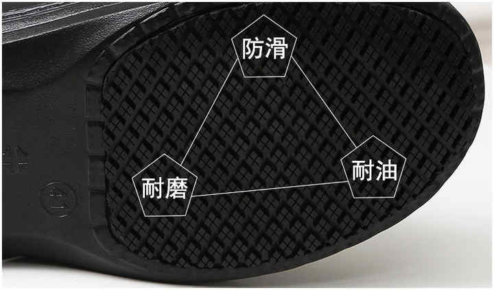 Nonslip Anti-Skid Hospital Lab Clean Room Kitchen Shoes