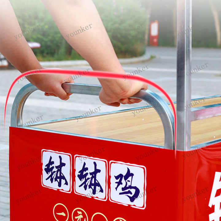Folding Food Cart - Ideal for Night Market Snacks & Drinks