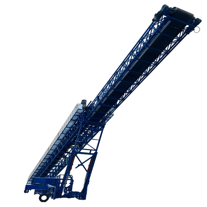 Telescopic Stacker Conveyor - Big Capacity Mobile Loader