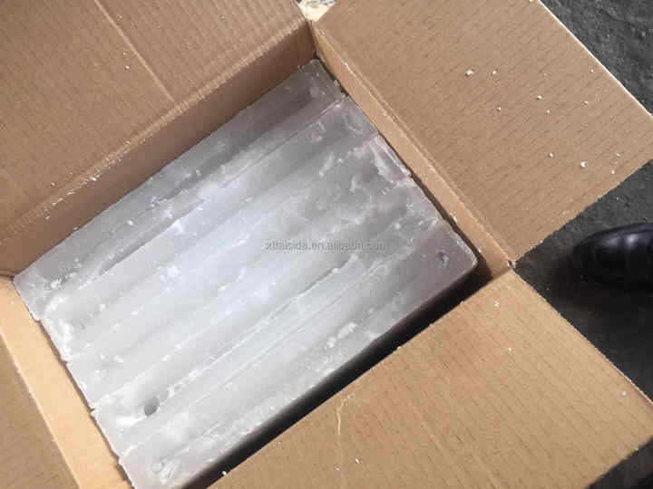 Fully Refined Paraffin Wax Block Every Block with 5kg, Every Box 25kg ...