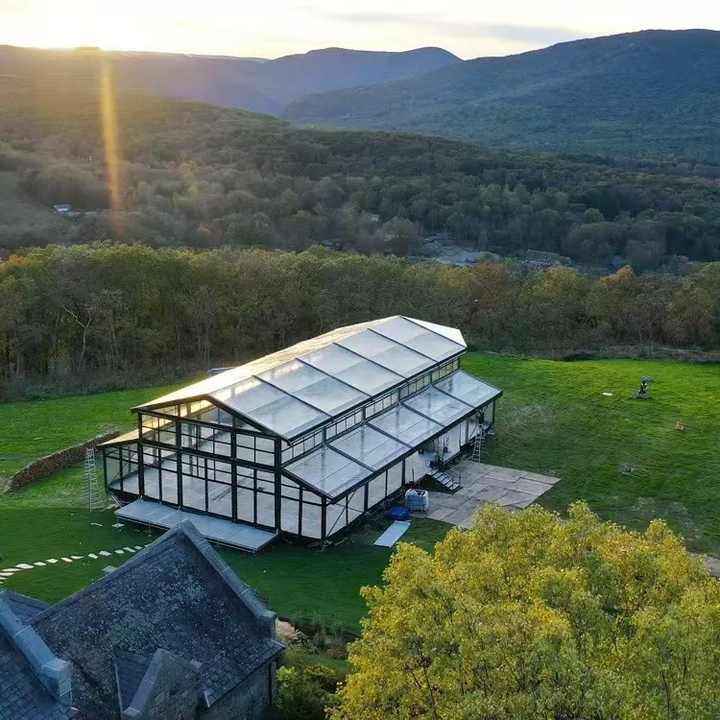 Commercial Clear Frame Wedding Tents Atrium Event Venue Structure ...