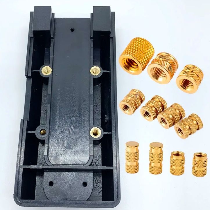 Brass Threaded Metal Heat Set Screw Inserts for 3D Printing