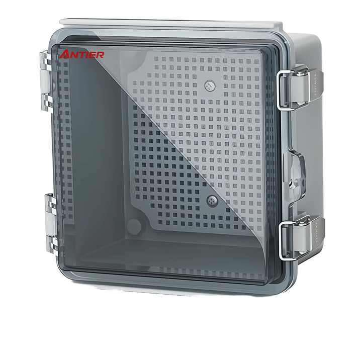 IP67 Rated Outdoor Electrical Box with Clear Cover & Lock ...