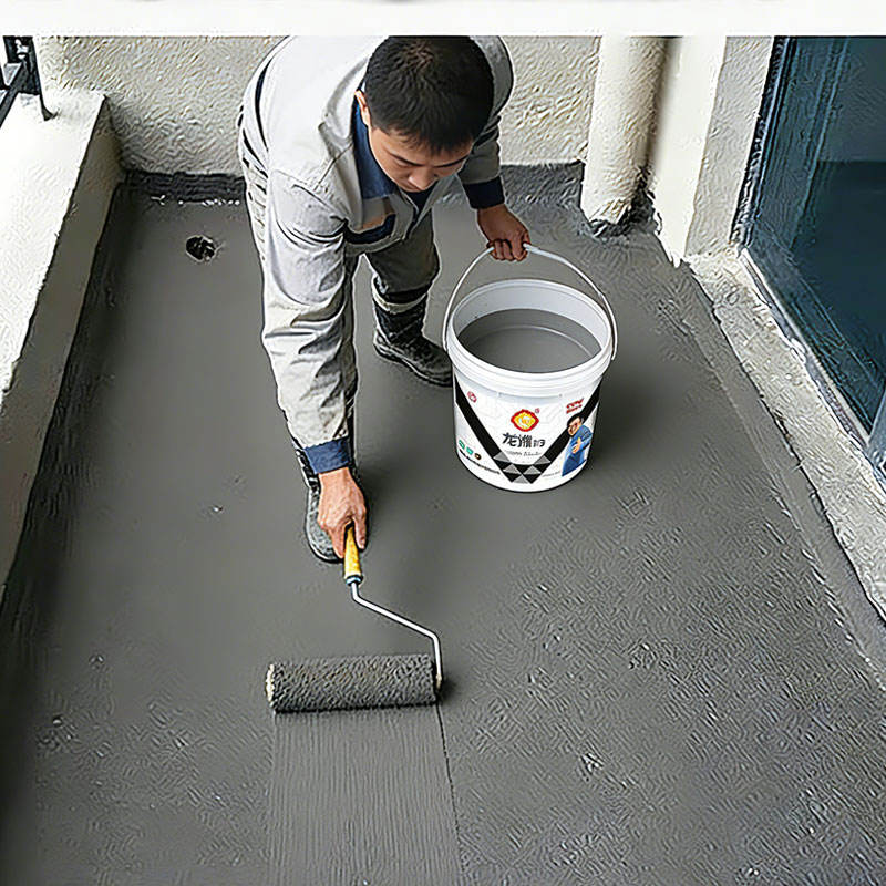 Fast Curing Polyurethane Waterproof Coating for Bathroom Kitchen Roof Exterior Wall Swimming ...