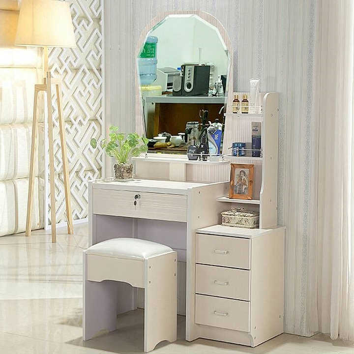 White makeup dressing table store