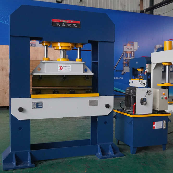 100 Ton H-Frame Gantry Straightening Machine Hydraulic Press