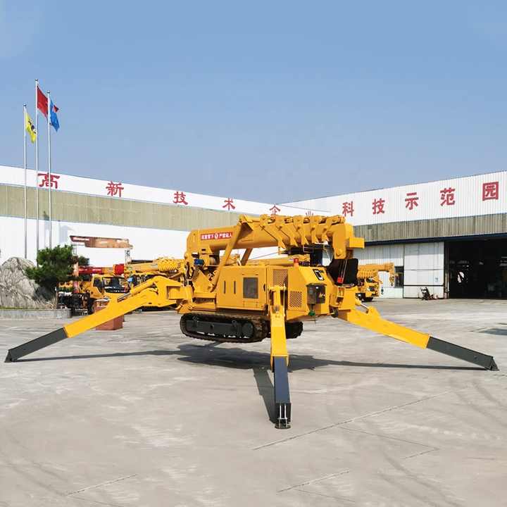 Telescopic Crawler Spider Crane Crawler Type Spider Crane Mini Spider ...