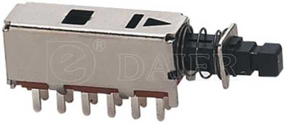 12 Pin 4pdt Push Button Switch For Fan - Buy Push Switch 4pdt,Push ...