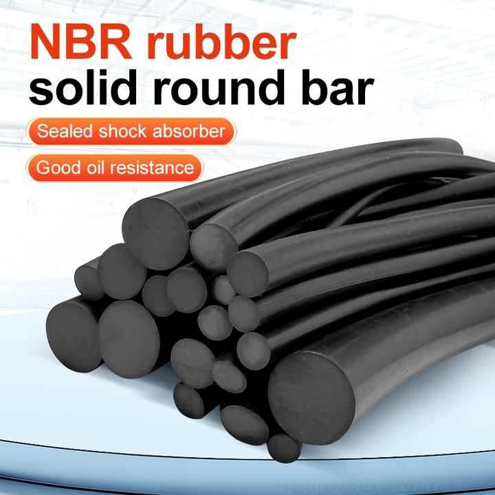 6mm 8mm Round EPDM Strip Dense O-shaped Round Rod Cylinder Nitrile ...